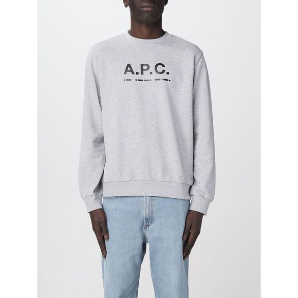 A.P.C. | Sweaters | Apc Sweatshirt Men Grey | Poshmark